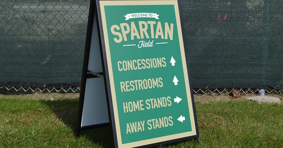 A-Frame Signs | Team Fitz Graphics