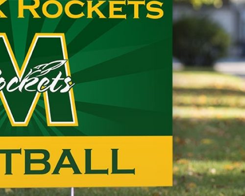 Custom School & Sports Yard Signs | Team Fitz Graphics