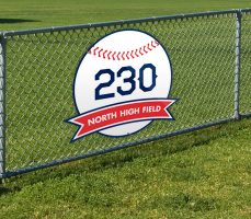 Outfield Distance Markers | Team Fitz Graphics