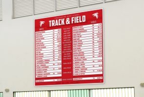 Track & Field Record Boards | Team Fitz Graphics