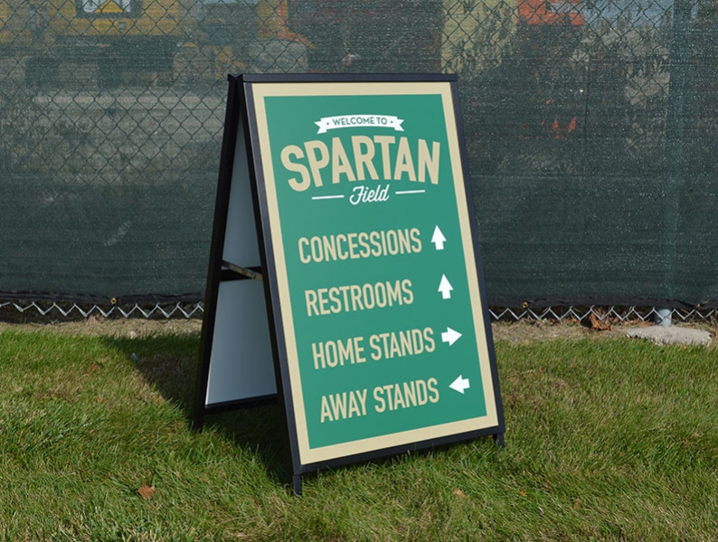 A-Frame Signs | Team Fitz Graphics