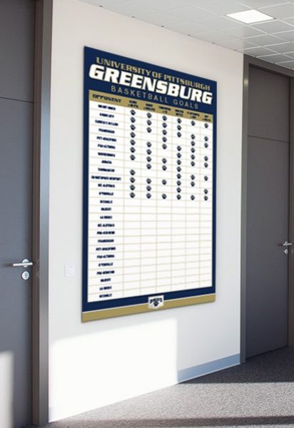 Team Goal Boards | Team Fitz Graphics