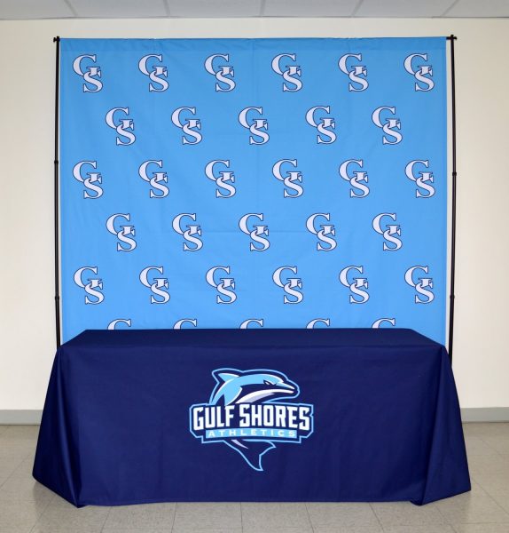 Football Press Conference Backdrop