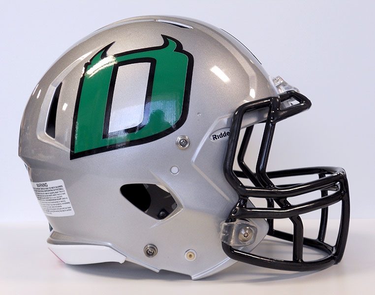 High School Football Helmet Decals
