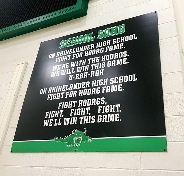 Custom Gym Graphics & Athletic Signs | Team Fitz Graphics