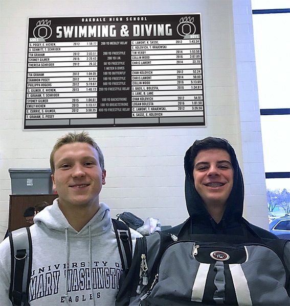 Swimming Pool Record Boards | Team Fitz Graphics