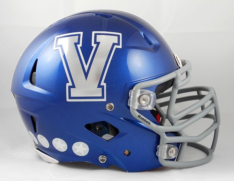 Chrome Football Helmet Decals | Team Fitz Graphics