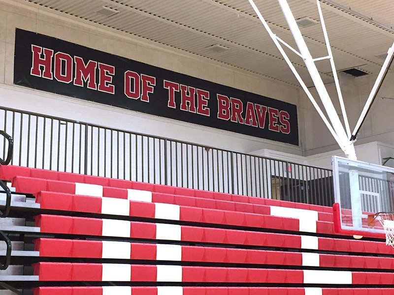 Custom Gym Graphics & Athletic Signs | Team Fitz Graphics